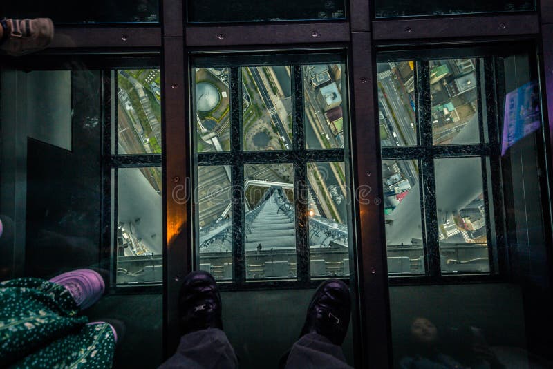 Tokyo - May 20, 2019: Inside the Tokyo Skytree Tower in Tokyo, Japan ...