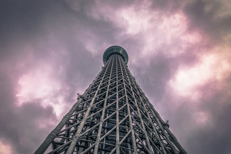 Tokyo - May 20, 2019: Tokyo Skytree Tower in Tokyo, Japan Editorial ...