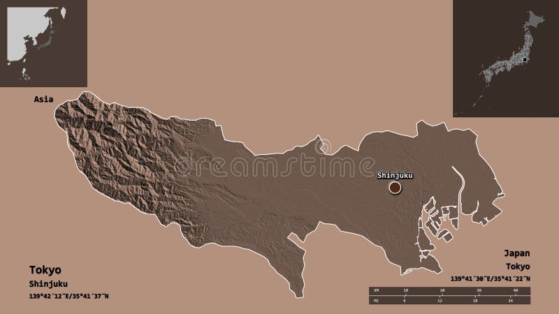 Tokyo, Metropolis of Japan,. Previews. Administrative Stock ...