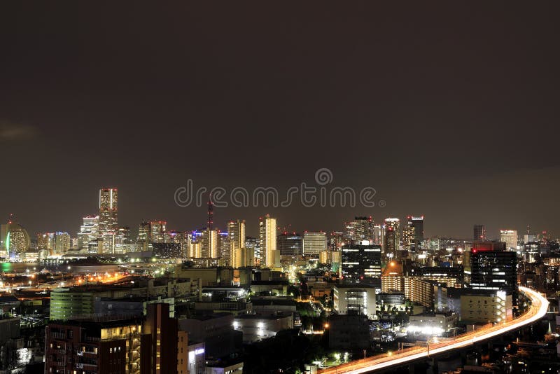 Tokyo Metropolitan Expressway Stock Photo - Image of highway, lamp ...