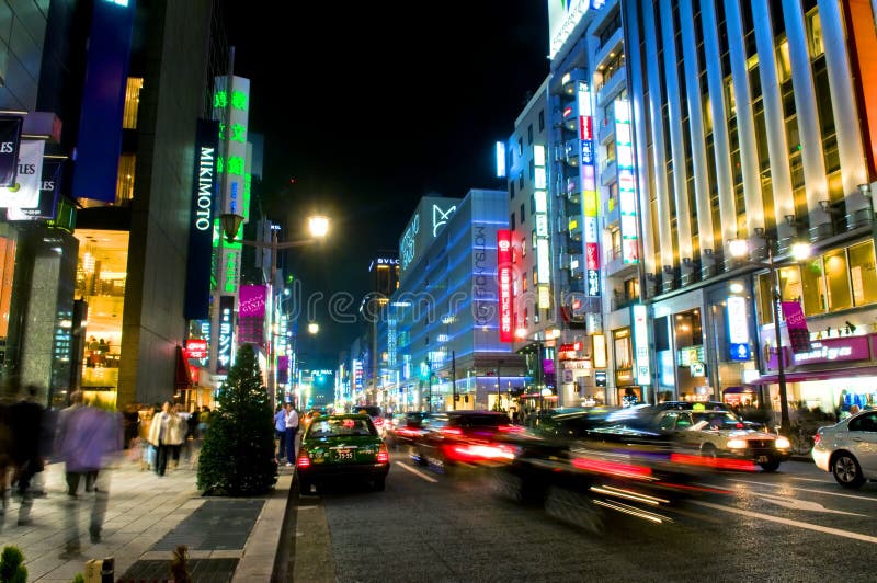 Tokyo night editorial photo. Image of tokyo, night, metropolis - 15317486