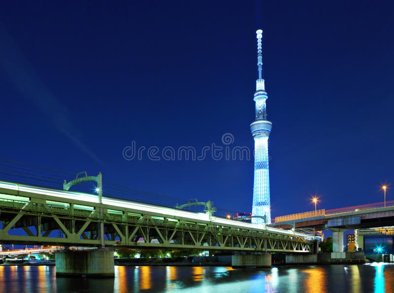 Tokyo night editorial photo. Image of deck, japanese - 37658976
