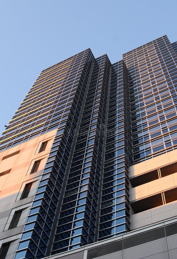 Tokyo office building stock photo. Image of clear, business - 12631092
