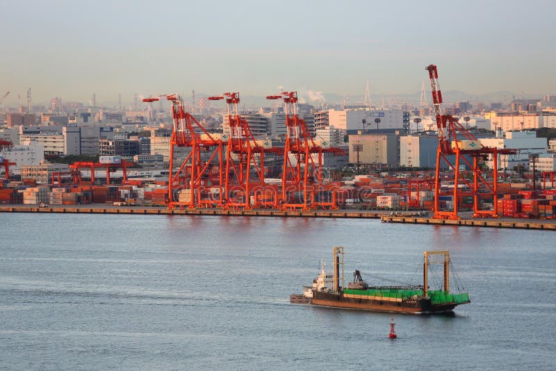 Tokyo port editorial photography. Image of shipping, japan - 27721632
