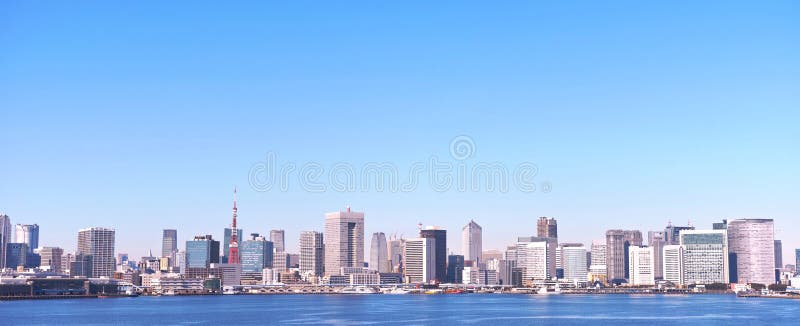 Tokyo Port stock image. Image of waterfront, buildings - 317711493