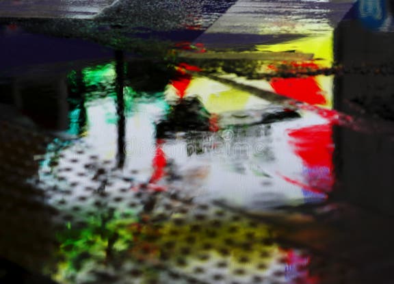 Tokyo puddle stock image. Image of tokyo, puddle, water - 61258627