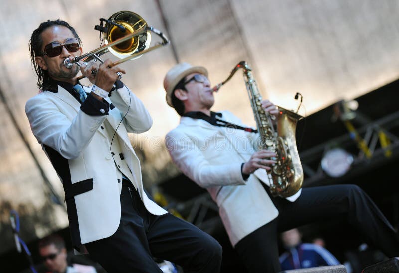 Tokyo Ska Paradise Orchestra Editorial Image - Image of saxophone, live ...