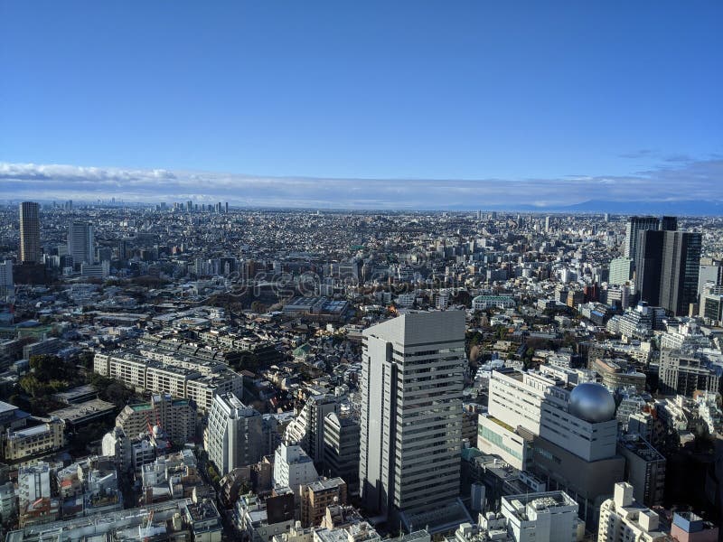 Tokyo Sky stock photo. Image of downtown, town, metropolis - 181132514