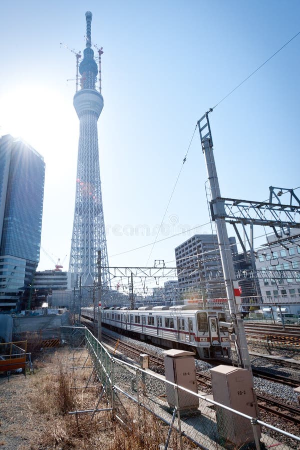 Tokyo Sky Tree editorial photo. Image of tall, communications - 18638436