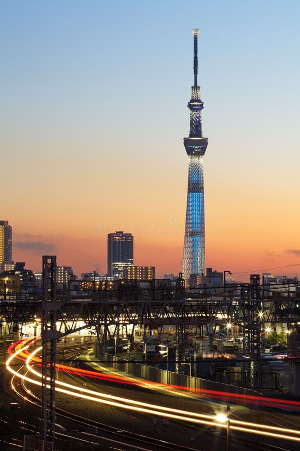 Tokyo sky tree editorial photography. Image of traval - 28459872