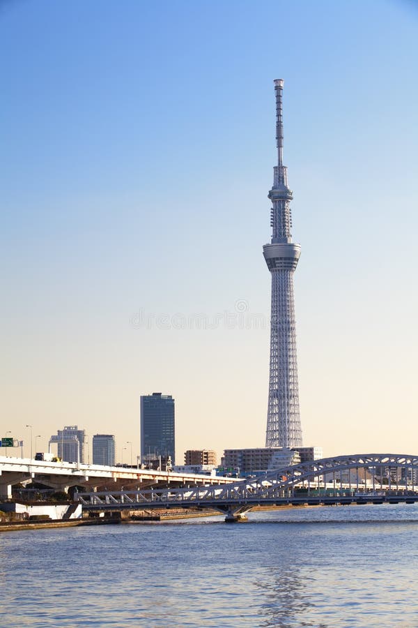 Tokyo sky tree editorial stock image. Image of sumida - 29020884