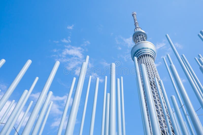 Tokyo sky tree editorial stock photo. Image of tokyo - 75904948