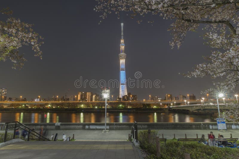 Tokyo Sky Tree editorial stock image. Image of highway - 91970109