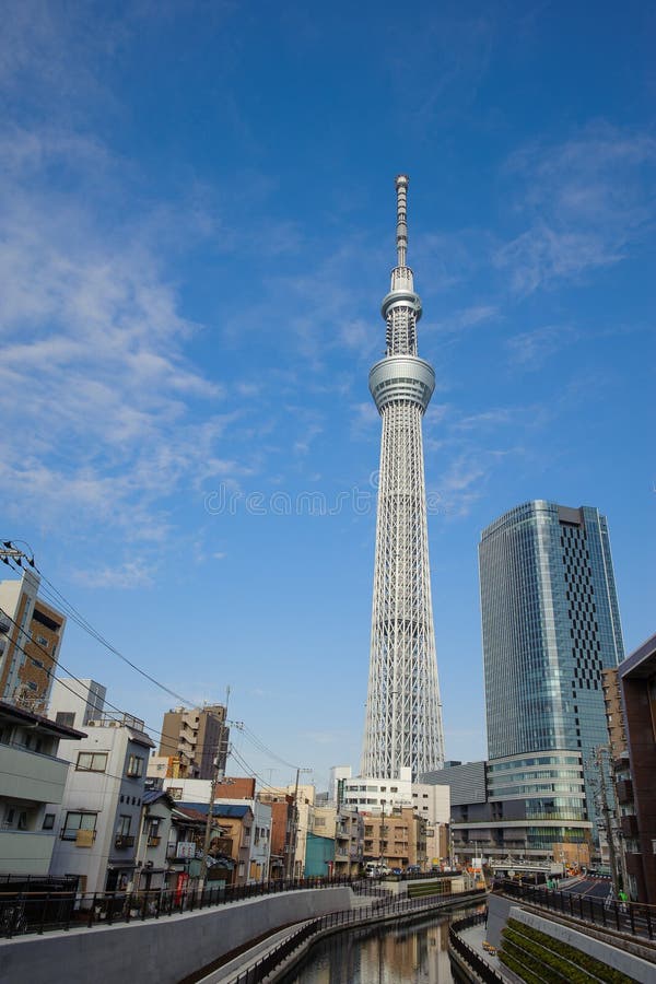 Tokyo Sky Tree, Japan stock photo. Image of communication - 22845204