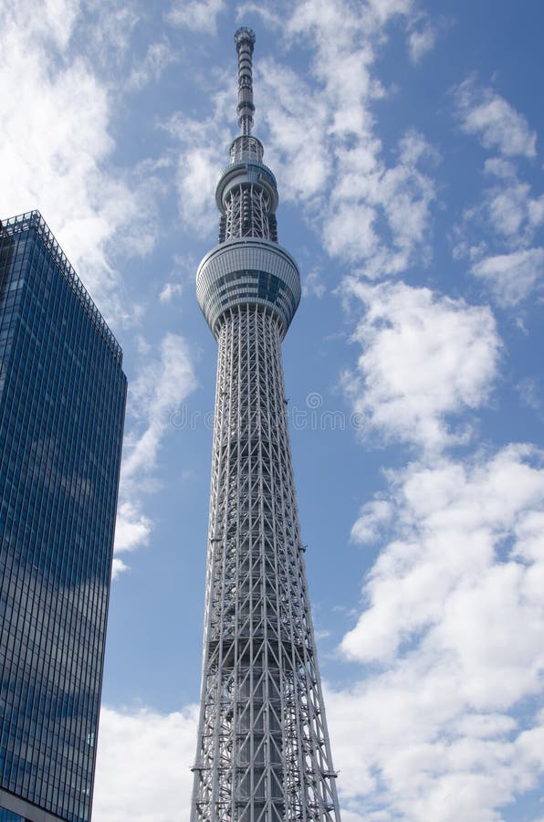Tokyo sky tree editorial image. Image of travel, modern - 34869695