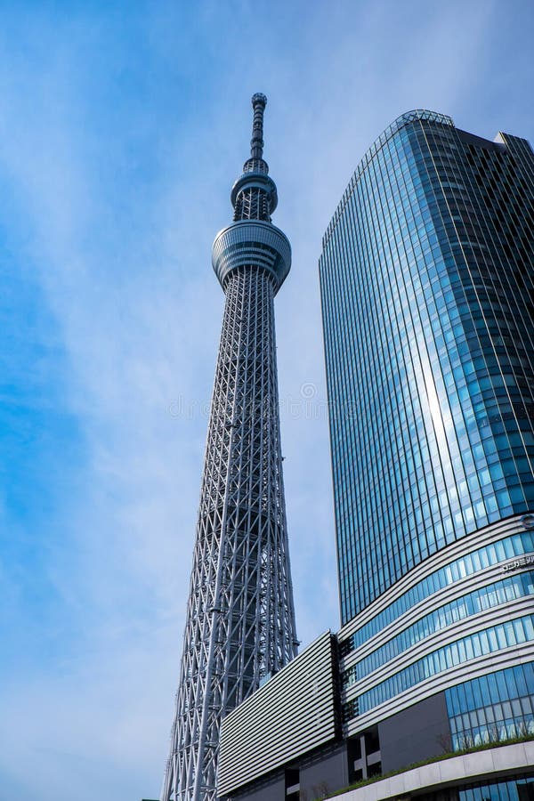 Tokyo sky tree editorial stock image. Image of scenic - 68605364