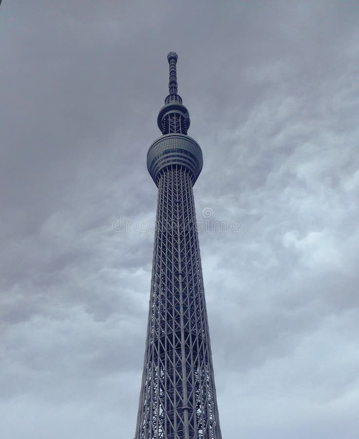 Tokyo Sky Tree editorial stock photo. Image of skyline - 105286133