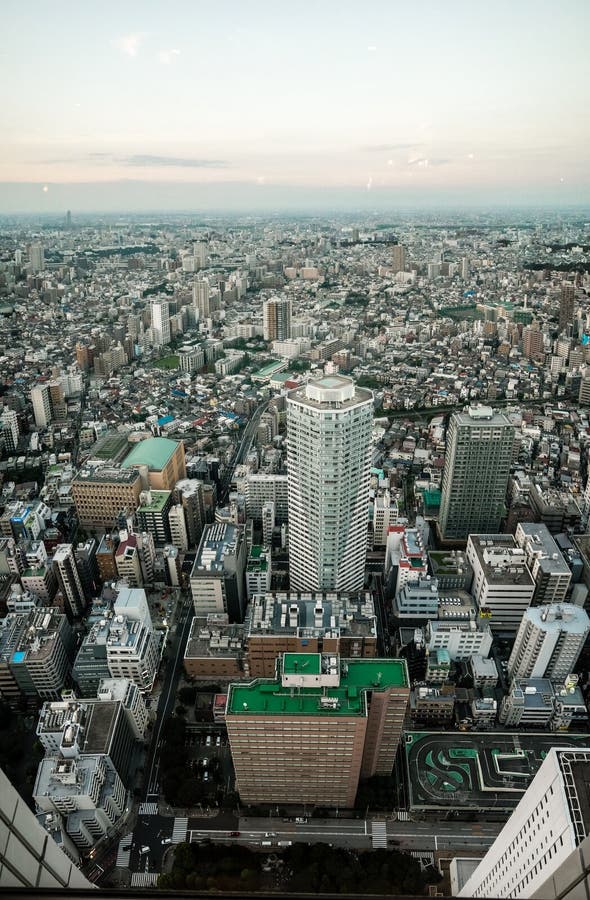 Tokyo skyline editorial stock image. Image of landmark - 125231834