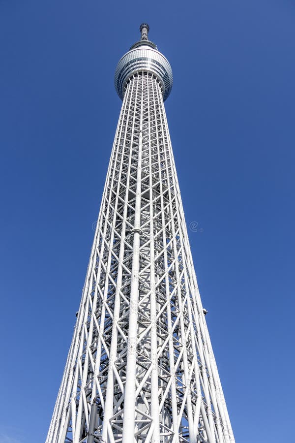 Tokyo Skytree, a Broadcasting and Observation Tower in Tokyo, Japan ...
