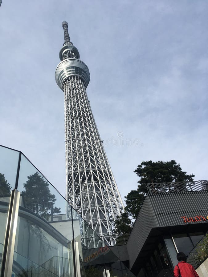 Tokyo Skytree Height Tower In Japan Editorial Stock Photo - Image of ...