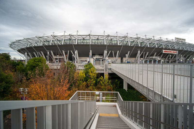 Tokyo Stadium in Japan, Landscape Editorial Stock Photo - Image of city ...