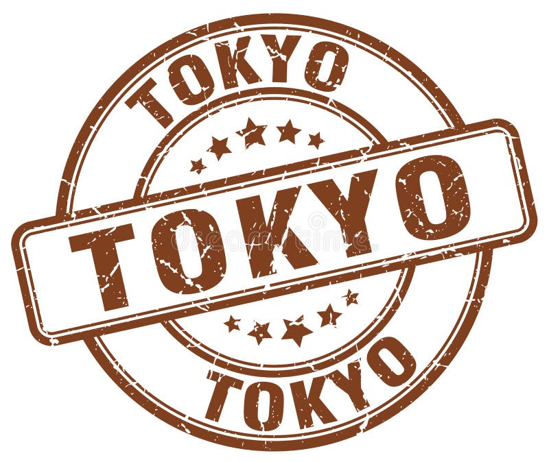 Tokyo stamp stock vector. Illustration of badge, insignia - 120956917