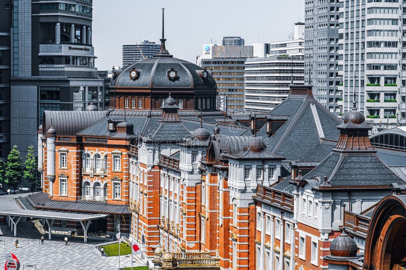 Tokyo Station Station Building Editorial Stock Photo - Image of ...