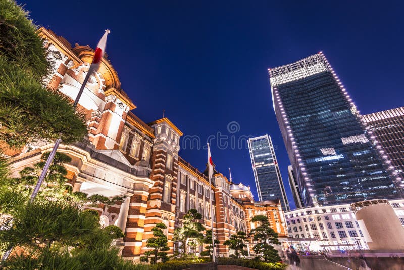 Tokyo Station stock photo. Image of famous, tourist, japan - 36162764