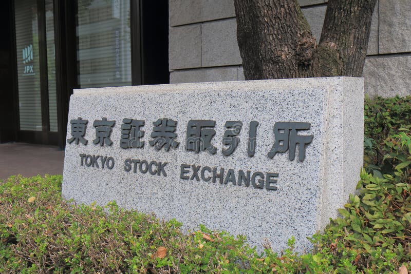 Tokyo Stock Exchange Japan editorial stock photo. Image of asian - 97282298