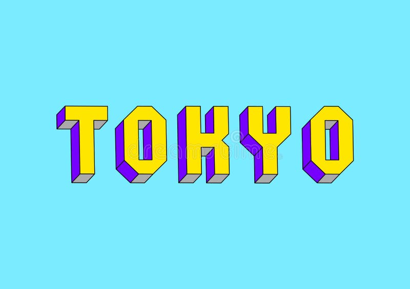 Tokyo Text Word Stock Illustrations – 378 Tokyo Text Word Stock ...