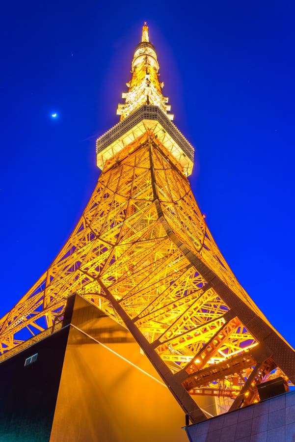 Tokyo Tower stock photo. Image of cityscape, steel, attraction - 47869096