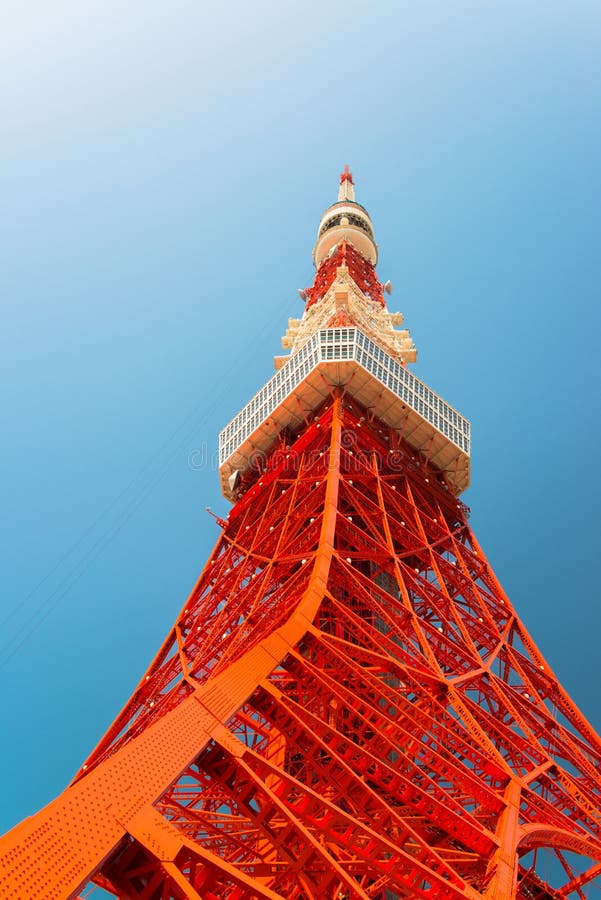 Tokyo Tower stock photo. Image of lookout, design, high - 51186486