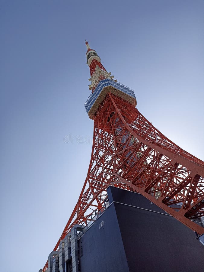 Tokyo Tower, Japan stock photo. Image of icon, construction - 334508888