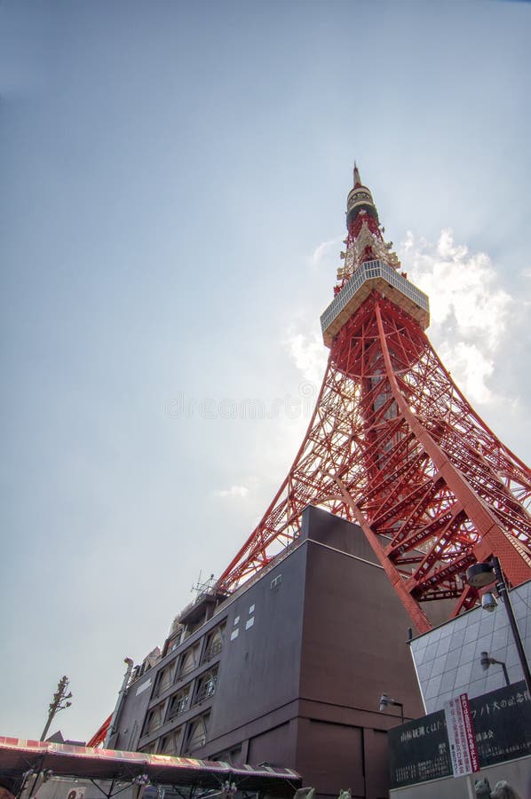 Tokyo Tower in Japan editorial photo. Image of communication - 31505741