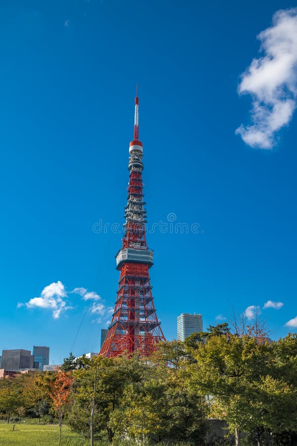 Tokyo Tower in Japan editorial photo. Image of landmark - 143650551
