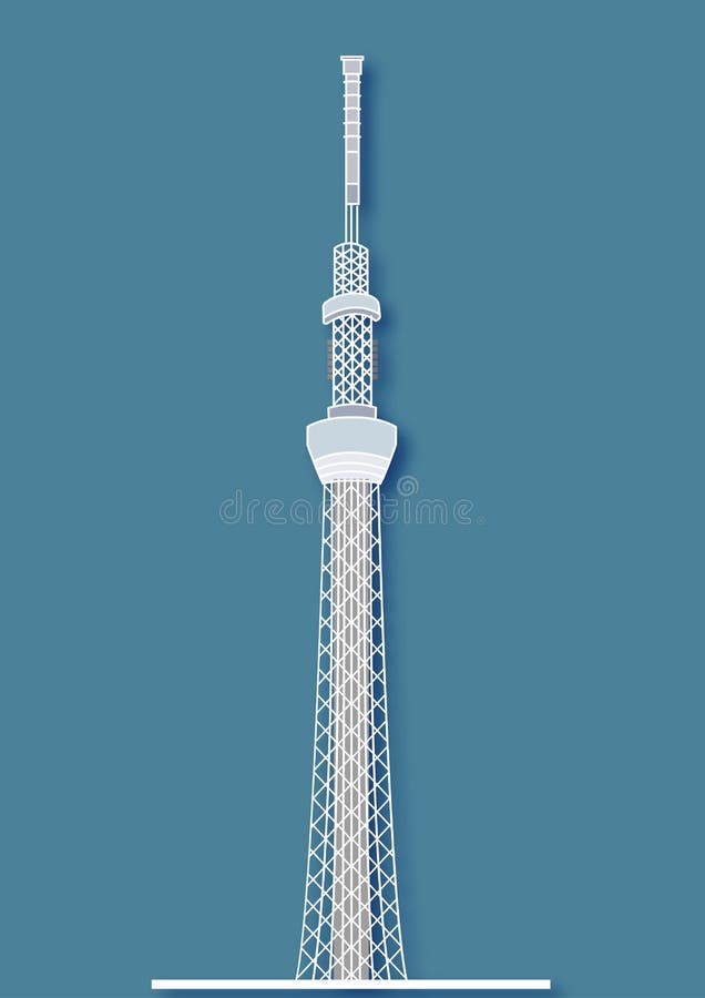 Tokyo Tower editorial stock image. Illustration of japanese - 70970834