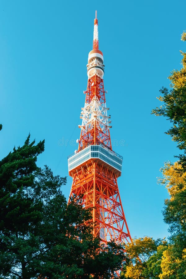 Tokyo Tower, in Minato, Tokyo, Japan Stock Image - Image of tower ...
