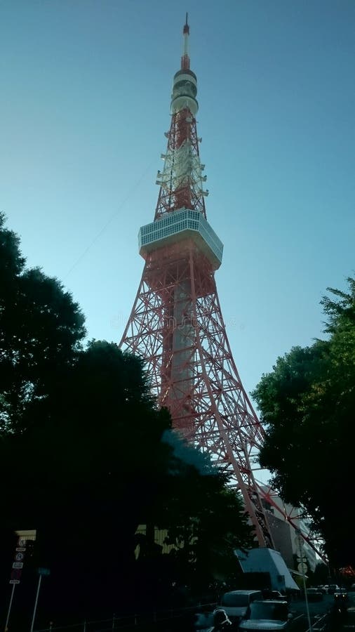 Tokyo Tower editorial stock photo. Image of tokyo, nice - 78459553