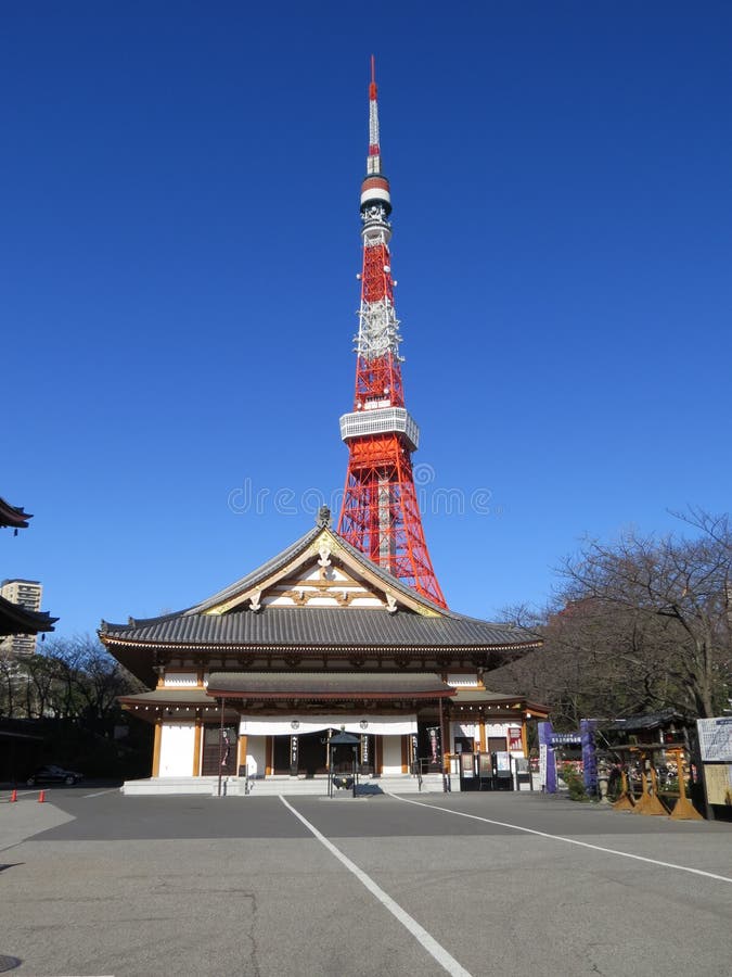 Tokyo Tower editorial photo. Image of deck, plaza, landmark - 49219541