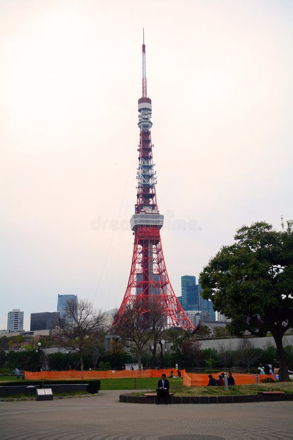 Tokyo Tower, Tokyo, Japan editorial stock photo. Image of japan - 90529828
