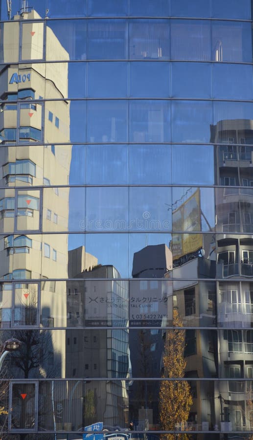 Tokyo Windows and Reflections Stock Photo - Image of impression, tokyo ...