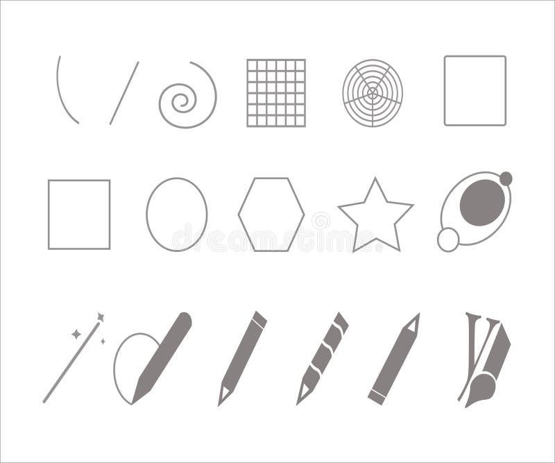 Illustrator Tool Icon Set. for Introduction and Learningtol Part 2 ...