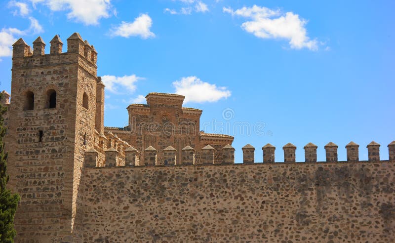 Toledo Castle in Castile La Mancha Stock Photo - Image of street, james ...