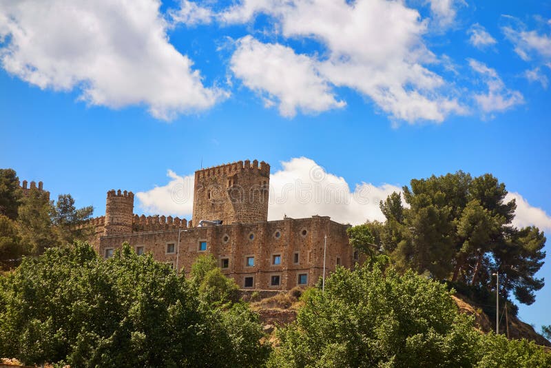 Toledo castle stock photo. Image of village, architectural - 61515318