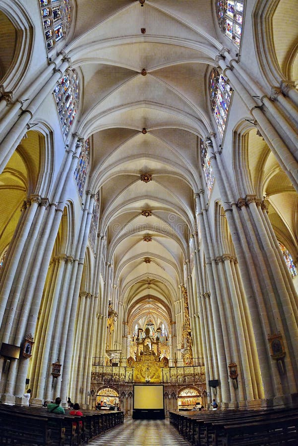Toledo Cathedral Spain editorial image. Image of architecture - 113309585