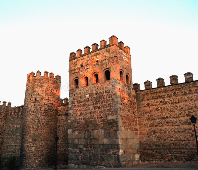 Toledo, Spain Old Town Cityscape, Castle Stock Image - Image of skyline ...