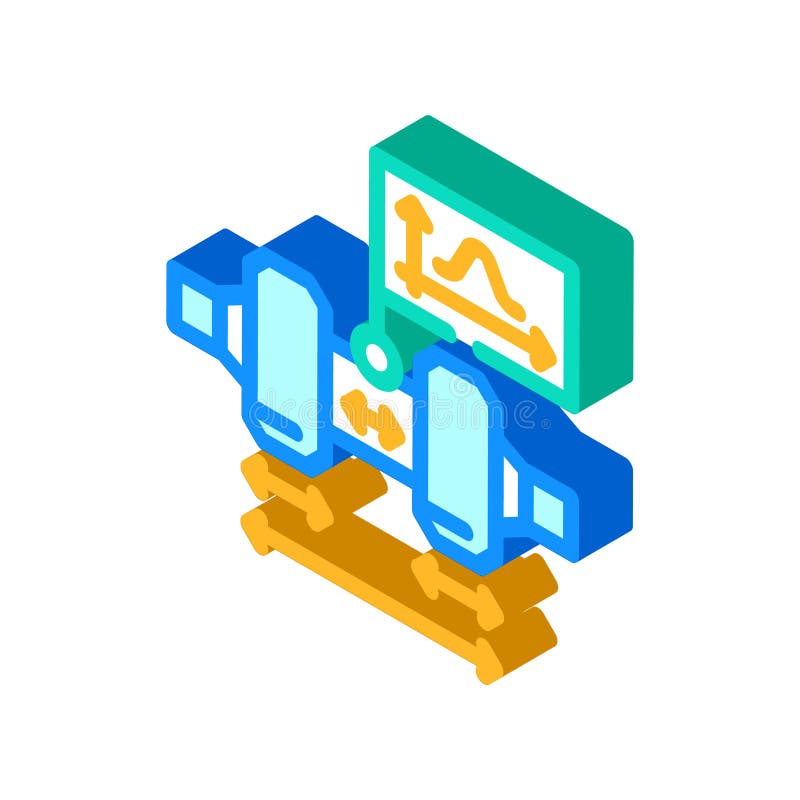 Tolerance Analysis Mechanical Engineer Isometric Icon Vector ...