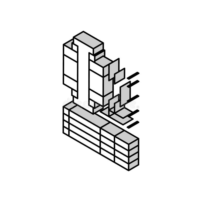 Tolerance Analysis Mechanical Engineer Isometric Icon Vector ...