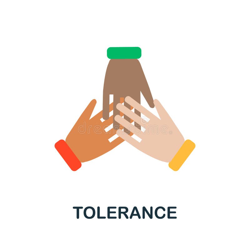 Tolerance Icon. Simple Element from Core Values Collection. Creative ...