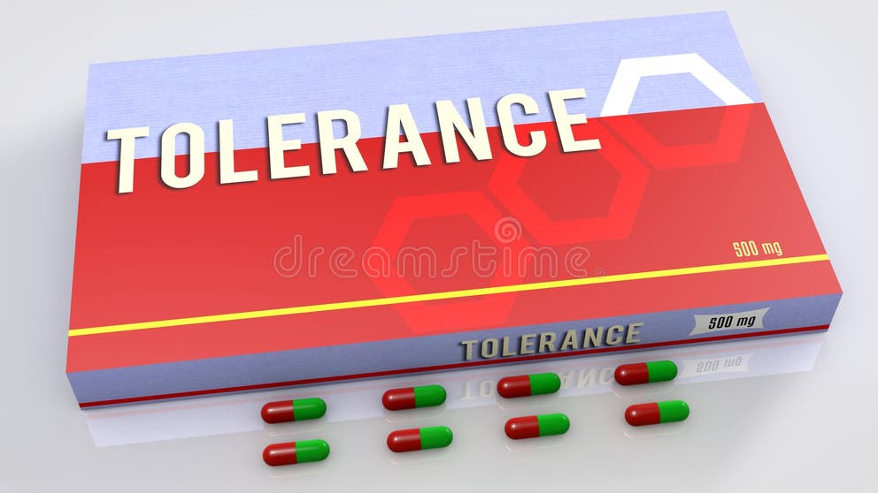 Tolerance medication stock illustration. Illustration of equality ...